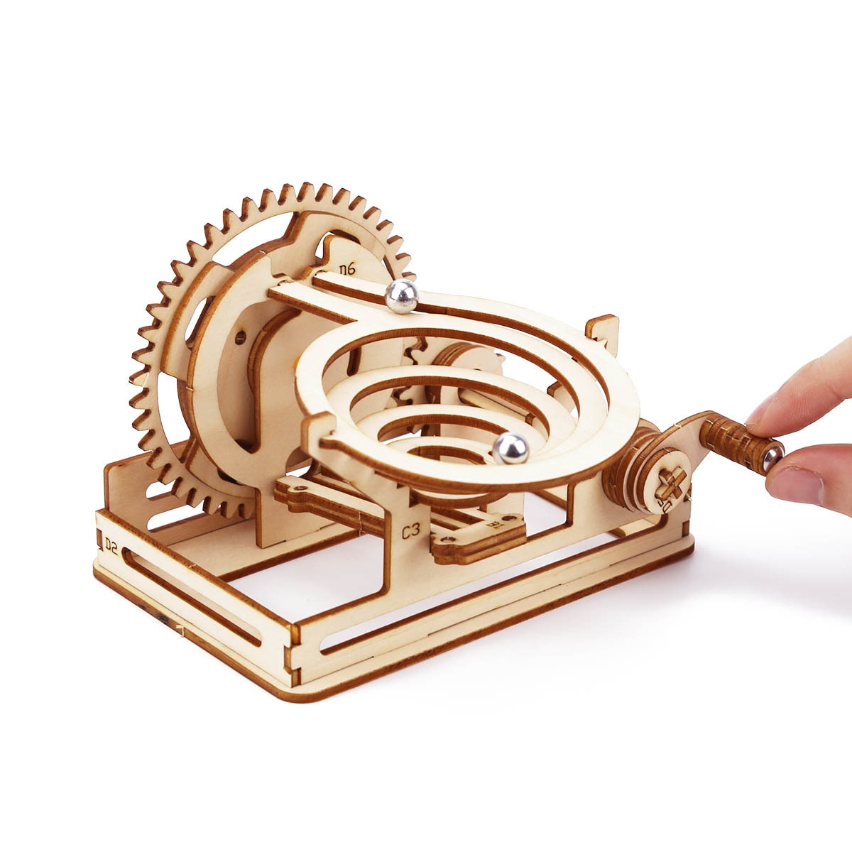 Kit Piese de Asamblare din Lemn - Model 3D, Jucarie Educationala, Kit ...