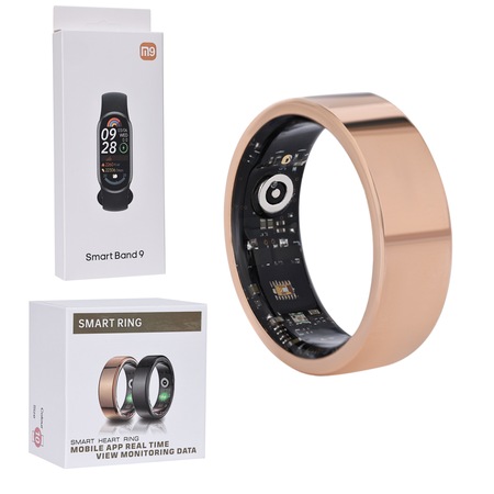 Inel Inteligent, Activitate si Monitorizare Fitness, IP68 Rezistent la ...