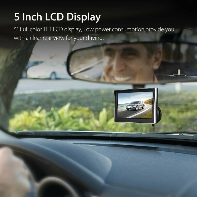 Camera de marsarier wireless, sistem de monitorizare cu camera de 5", 7 ...