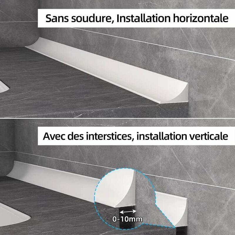 Bariera de dus autoadeziva 200cm, bariera pliabila pentru apa ...