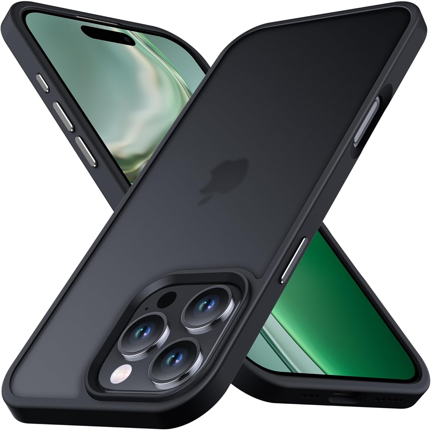Husa pentru iPhone 16 PRO, MobileSmart, Hybrid ultra slim, carcasa ...