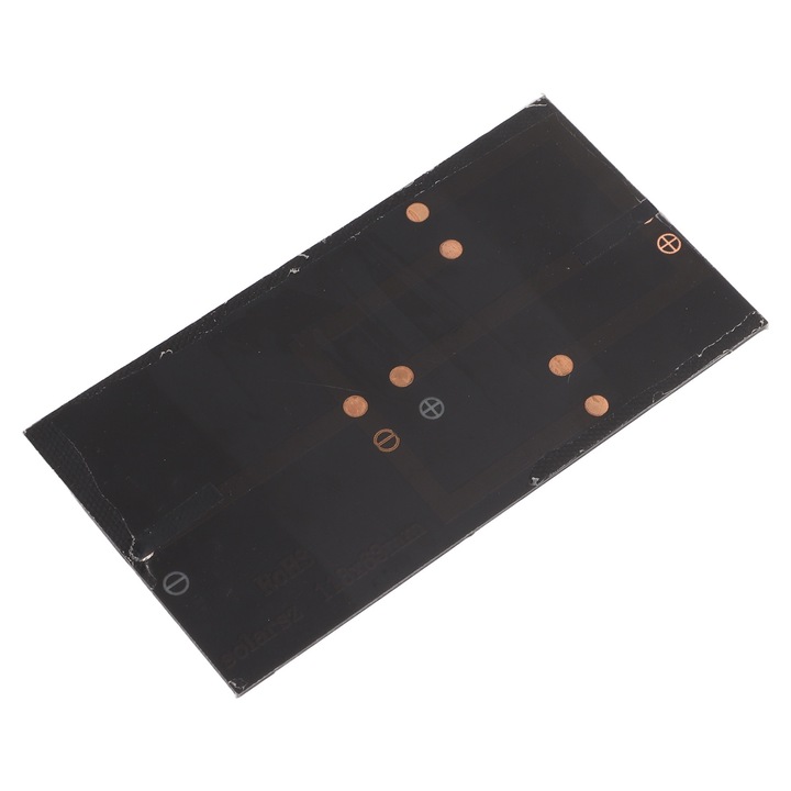 Panou solar monocrystallin, 1W 5.5V, portabil, 118x63mm - eMAG.ro