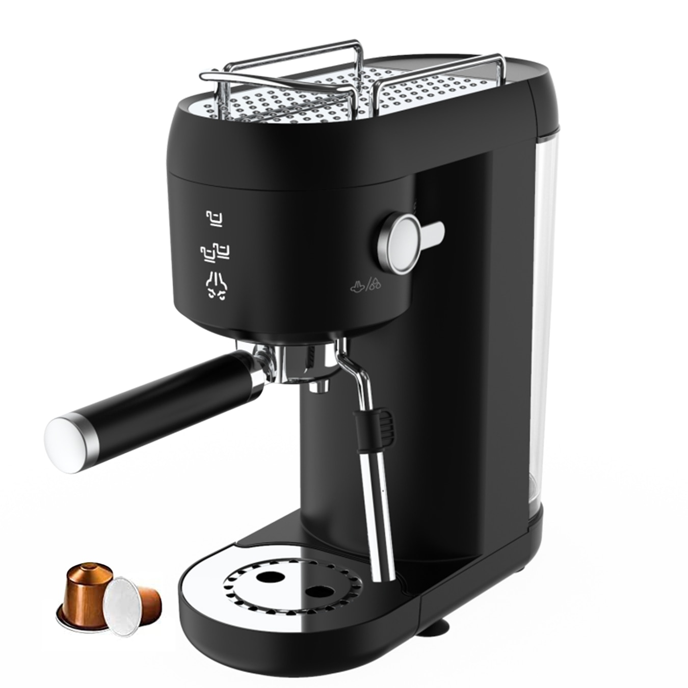 Espressor manual, Suprimare automata a presiunii, Ventuze fixe, Sistem ...