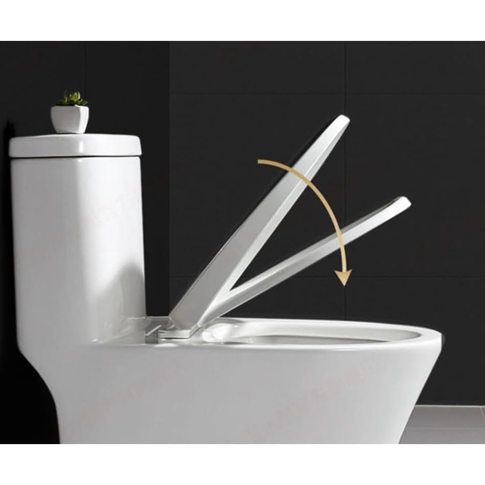 Capac WC cu Soft Close -inchidere lenta- idealSTORE, Materiale Premium ...