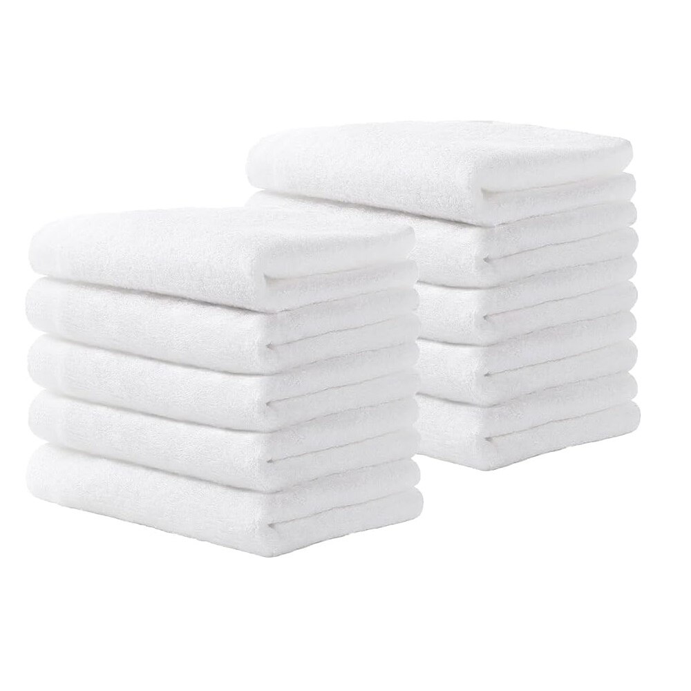 Set 10 prosoape Bianca de baie pentru hotel, 30/30 cm, bumbac 100% 550 ...