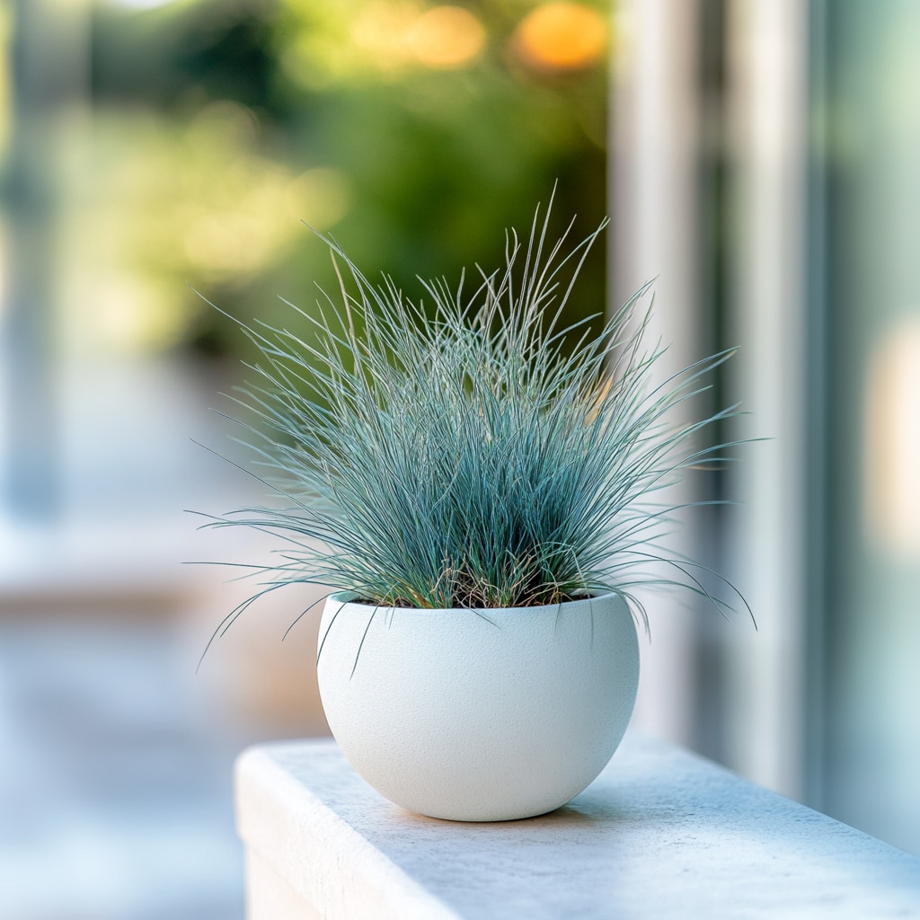Iarba albastra - 3 buc - Festuca glauca 'Elijah Blue' - Inaltime 10 ...