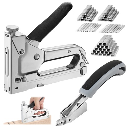 Pistol de capsat 3-in-1, Taipintee, ajustare manuala a puterii, 2000 ...