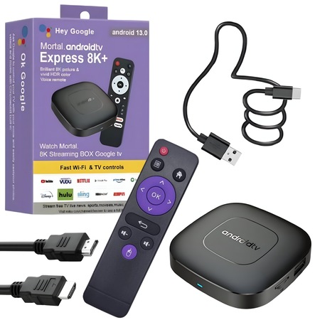 Smart TV Box Mortal T1, Mini PC Butoarka®, Suport 8K UHD, 60fps HDR10 ...