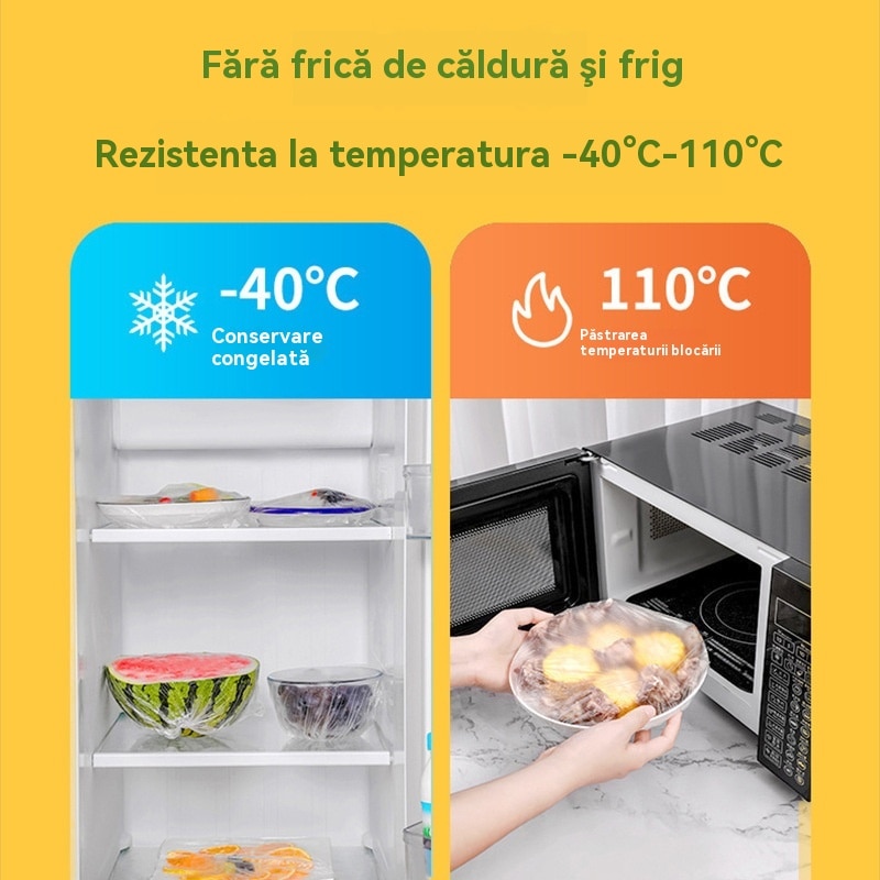 Saci de pastrare proaspete, 100 de pachete, pungi de folie alimentara ...