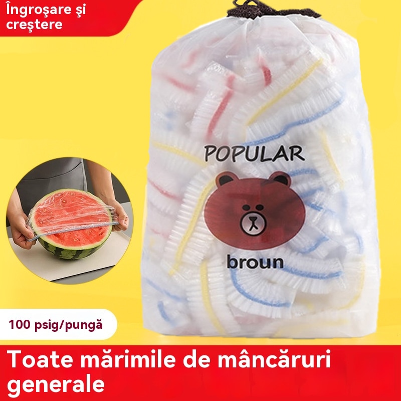 Saci de pastrare proaspete, 100 de pachete, pungi de folie alimentara ...