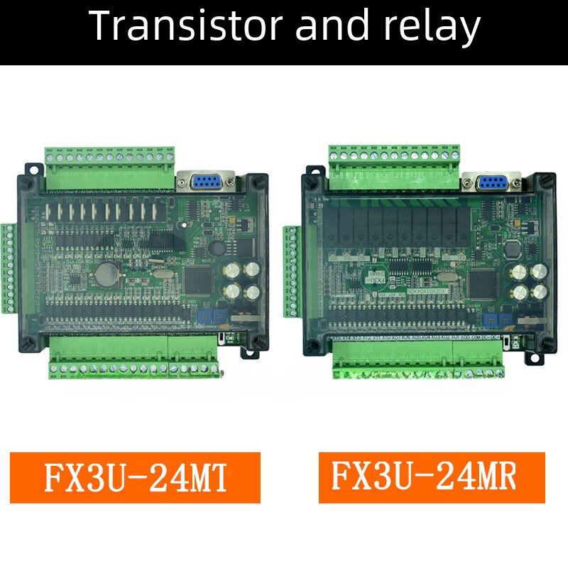 PLC vezérlőkártya FX3U-24MR, nagy sebesség, szimulációs funkcionalitás, STM32 kompatibilitás ...