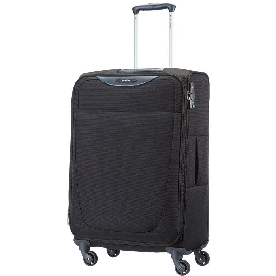 Troler Samsonite Base Hits 003, Black, 66 cm, 4 roti - eMAG.ro