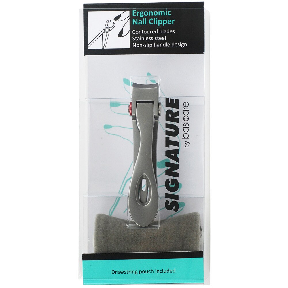 Unghiera Ergonomica, cu pouch BASICARE Signature Argintiu - eMAG.ro