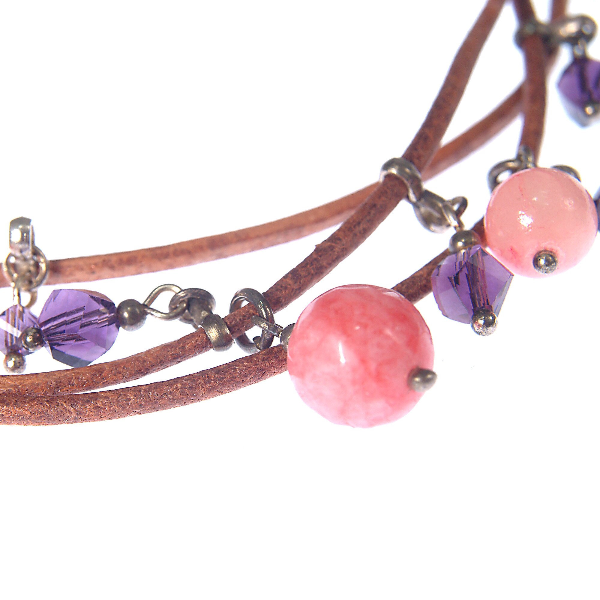 GANELLI мултифункционална гривна за ръка, глезен или чокър колие ...