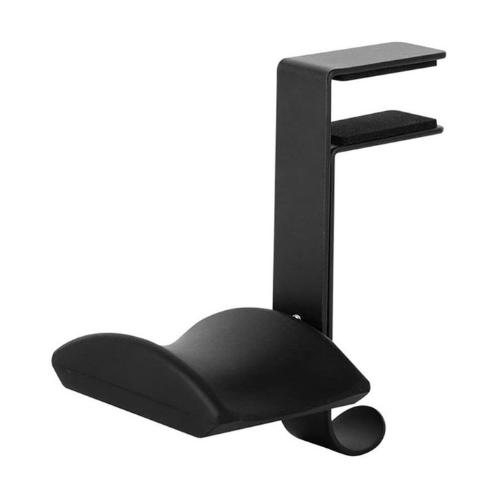 Suport casti gaming, suport sub birou cu clema ajustabila, design ...