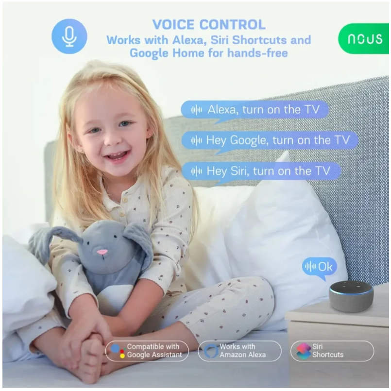 Set 4 prize inteligente NOUS A8M, Wi-Fi, matter, 16A, Monitorizare ...