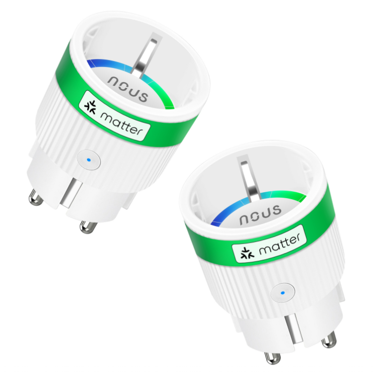 Set 2 prize inteligente NOUS A8M, Wi-Fi, matter, 16A, Monitorizare ...