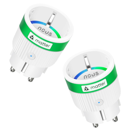 Set 2 prize inteligente NOUS A8M, Wi-Fi, matter, 16A, Monitorizare ...