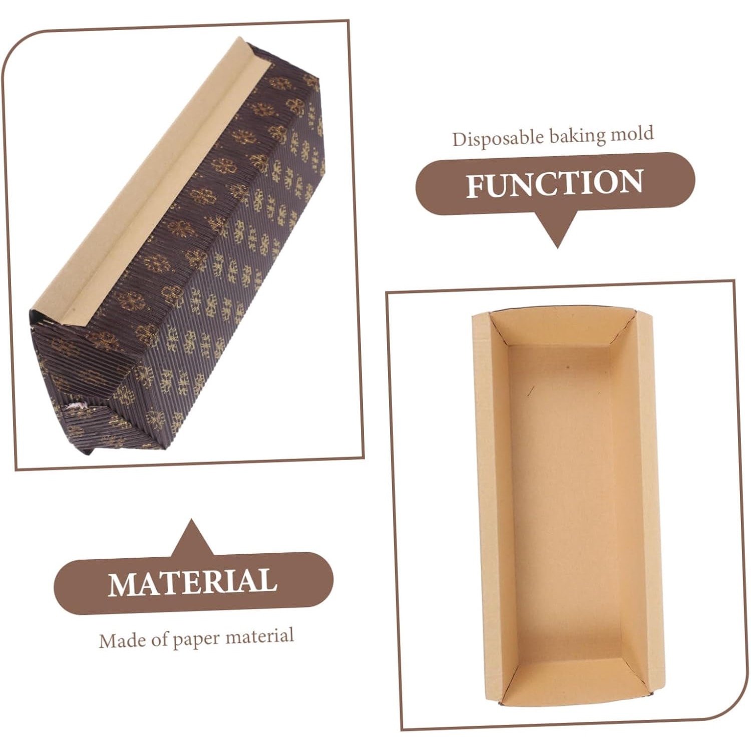 Forme de Cozonac din Hartie Rectangulara, Pansamente pentru Cozonac ...