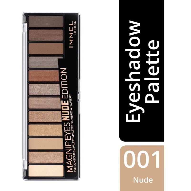 Paleta Farduri Ochi 12 Nuante Matt Satin, Pigmentare Profesionala 24H ...