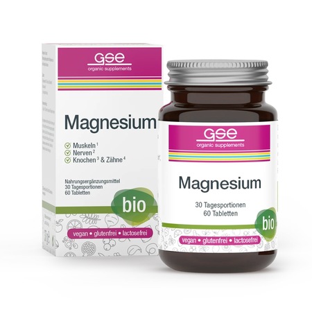 Bio Compact Vegán magnézium tabletta, GSE, 60 db, 615 mg, 37 g - eMAG.hu