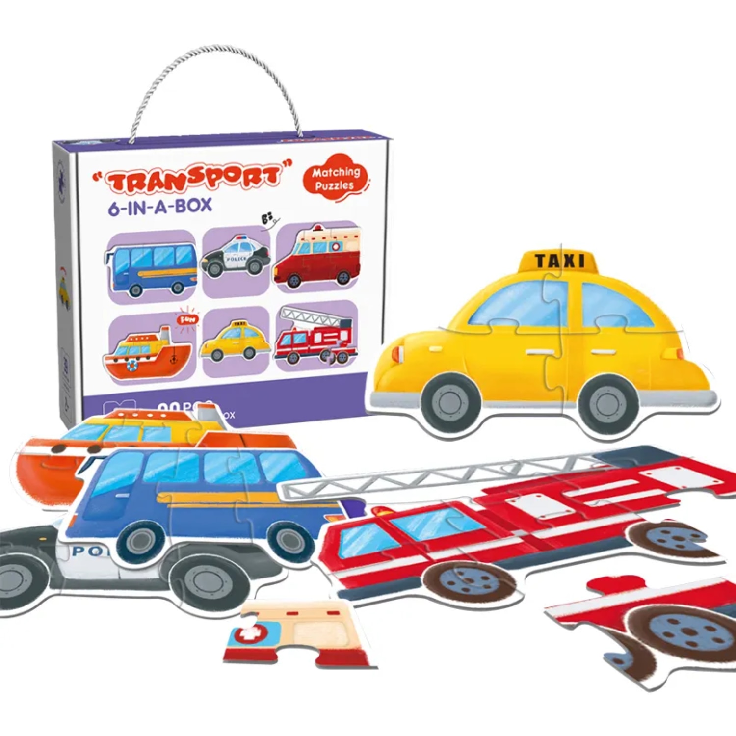 Joc Puzzle pentru copii, Simply Joy, puzzle cu 39 de piese, Mijloace de ...