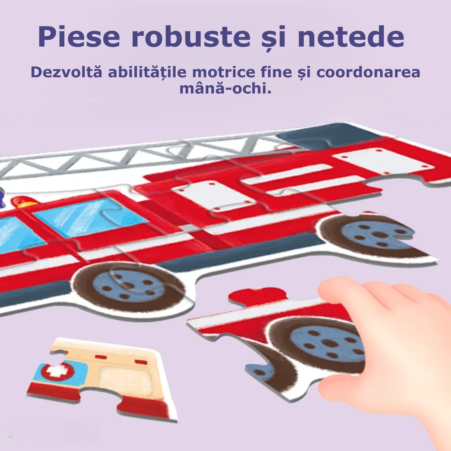 Joc Puzzle pentru copii, Simply Joy, puzzle cu 39 de piese, Mijloace de ...