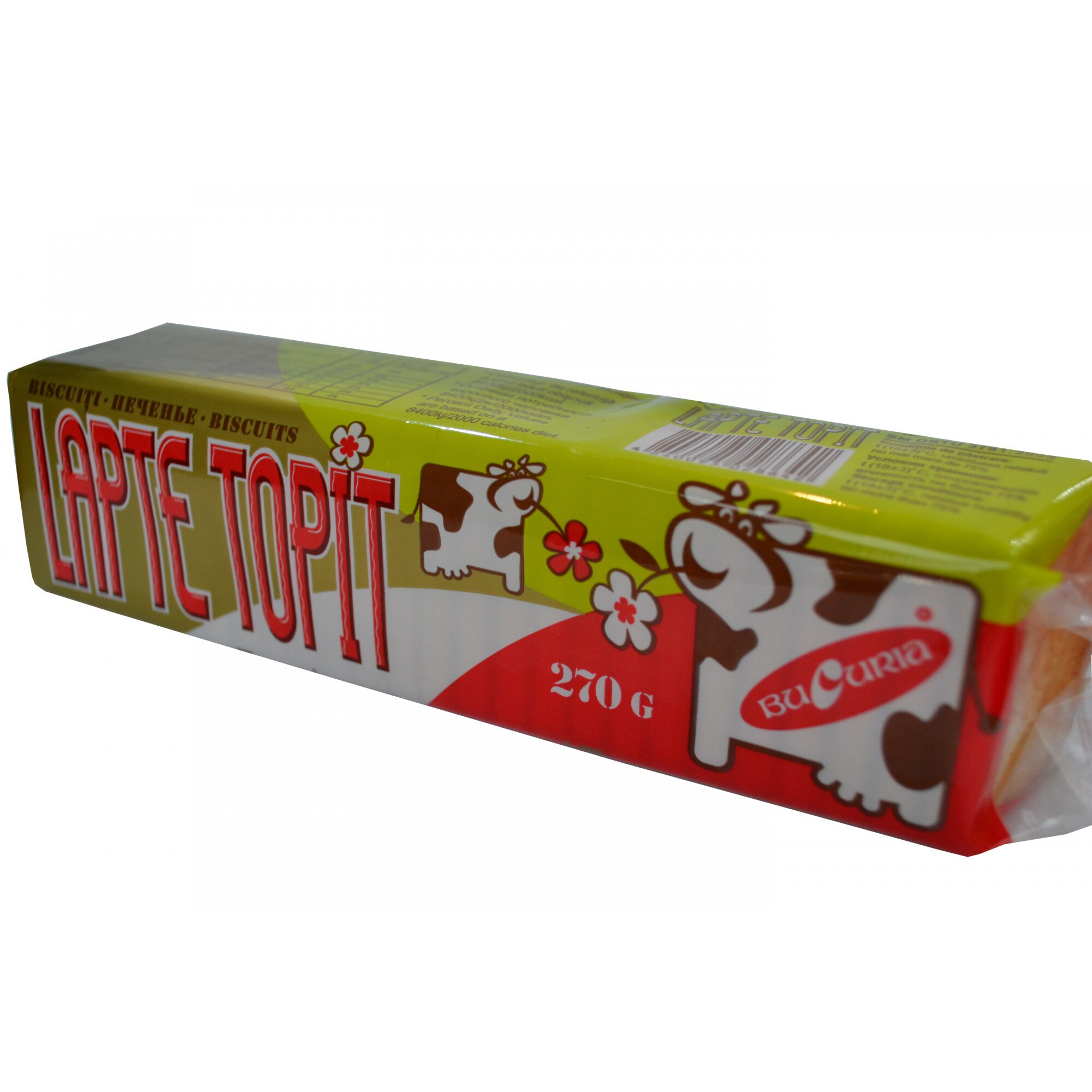 Biscuiti cu lapte Bucuria, Lapte topit, 270 g - eMAG.ro