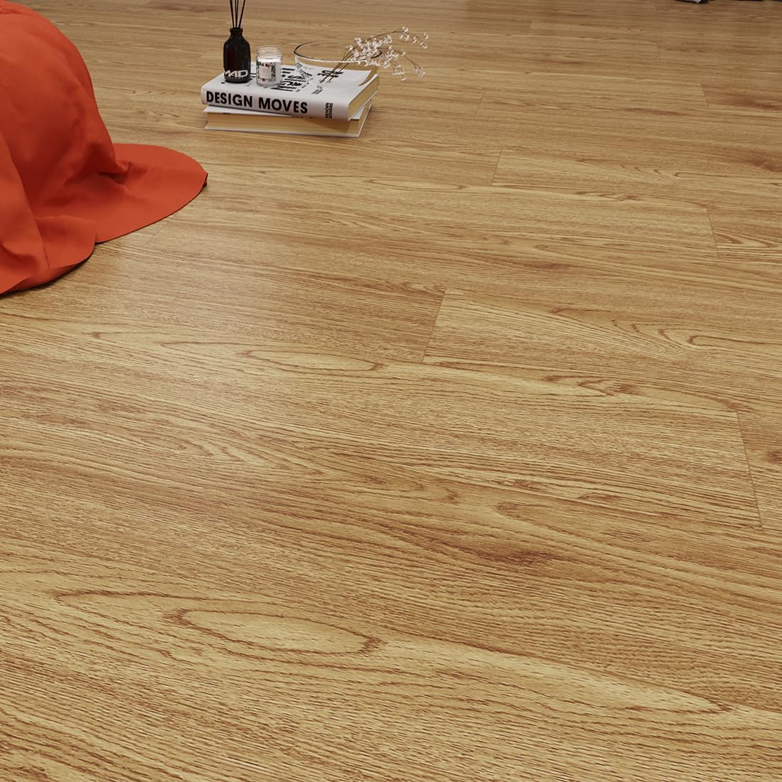 Pardoseala din Vinil, FLOREXP, Linoleum cu Efect de Lemn Maro natur ...