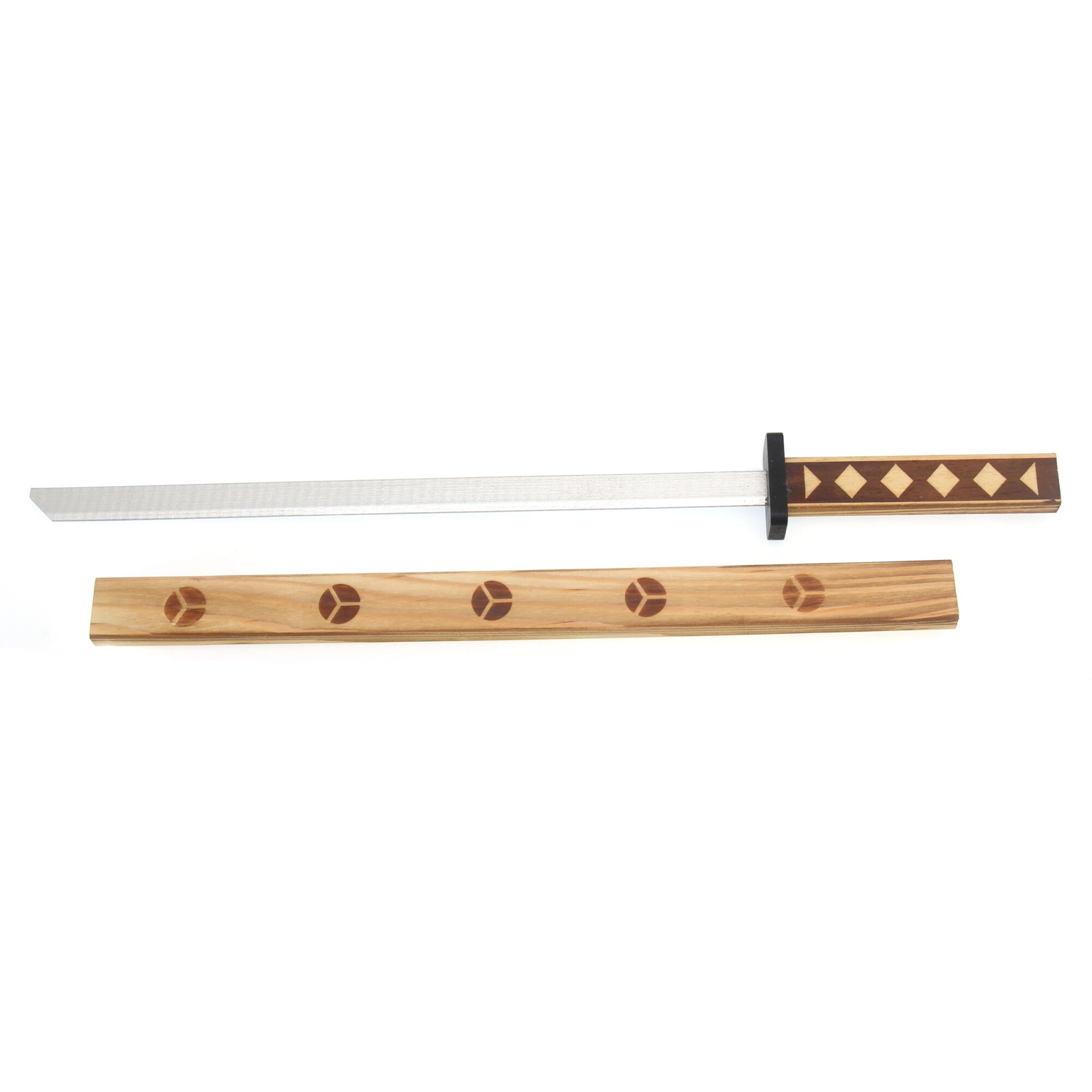 Katana Sabie Samurai din Lemn, 58cm, Tole 10 Imperial 49019 - eMAG.ro