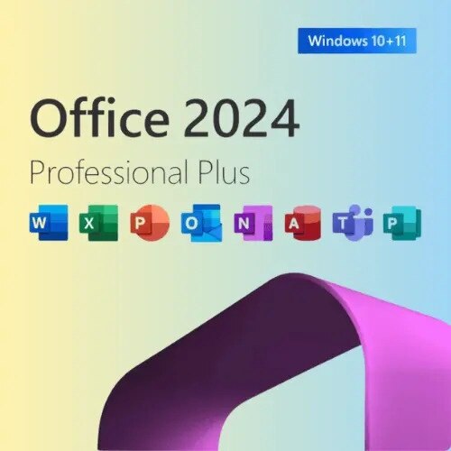 Licenta Microsoft Windows 11 Pro USB si Licenta Office 2024 Professional Plus Medialess ...