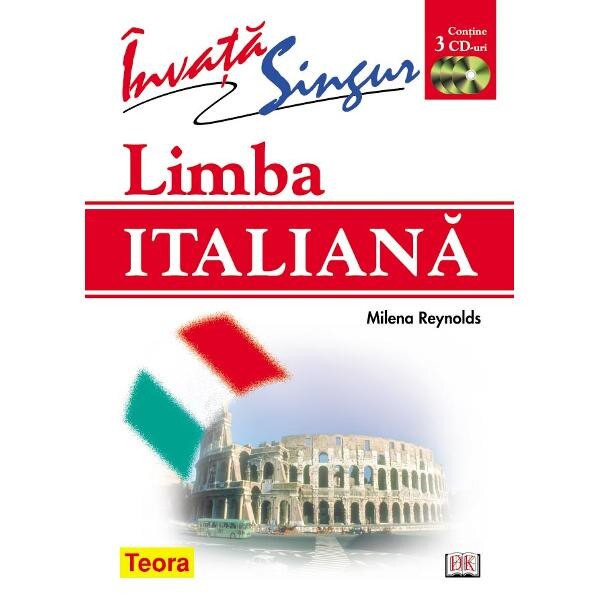 Invata singur limba italiana - Milena Reynolds - Contine 3 CD-Uri - eMAG.ro