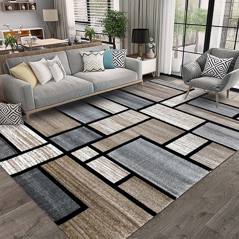 Covor Modern SULTAN 150x230 CM, Culoare GRI / BEJ, Cod: 37003A - eMAG.ro