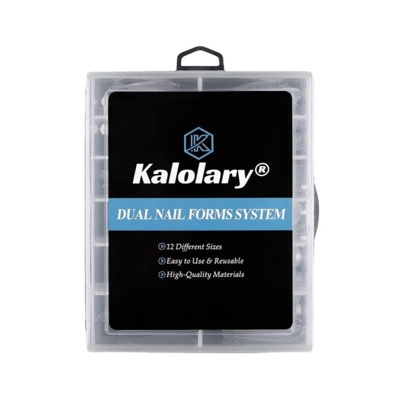 Set 120 tips-uri unghii Kalolary, transparent, forma C - eMAG.ro
