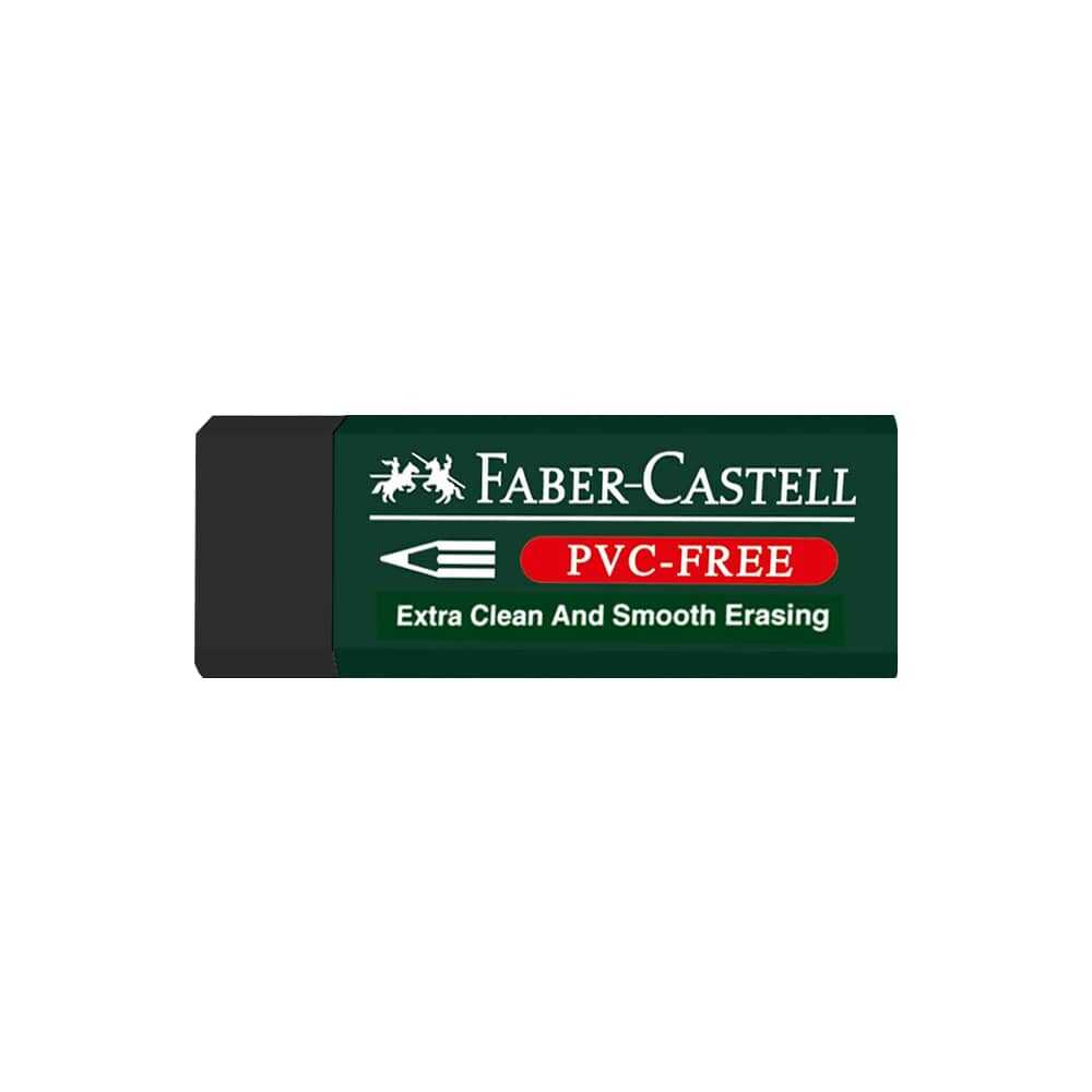 Radiera pentru creion FABER-CASTELL, FARA PVC, neagra - eMAG.ro