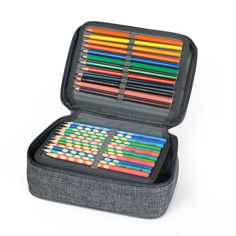 Penar multifunctional, Penar Scolar, capacitate mare, Compartiment cu 2 ...