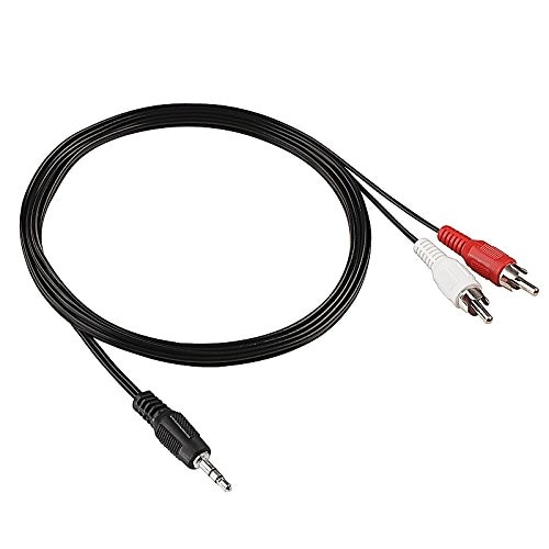 Cablu audio stereo de 3, 5 mm, MOGU, 2RCA tata la tata, cablu audio 1 ...
