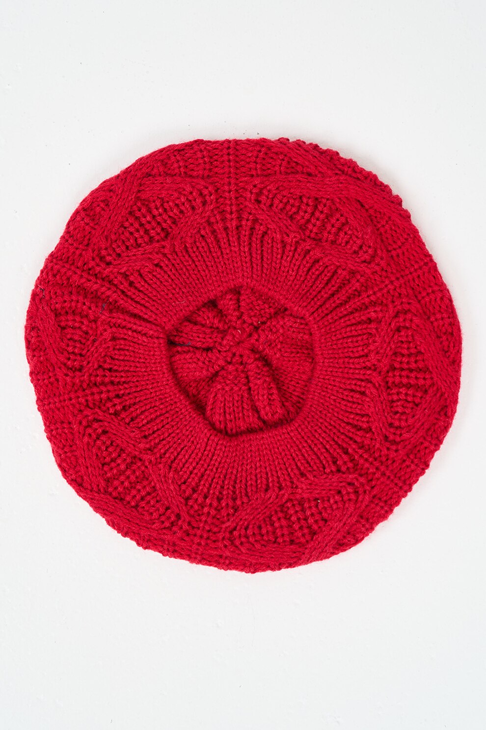 KVL by KENVELO, Bareta cu torsade, Rosu - eMAG.ro