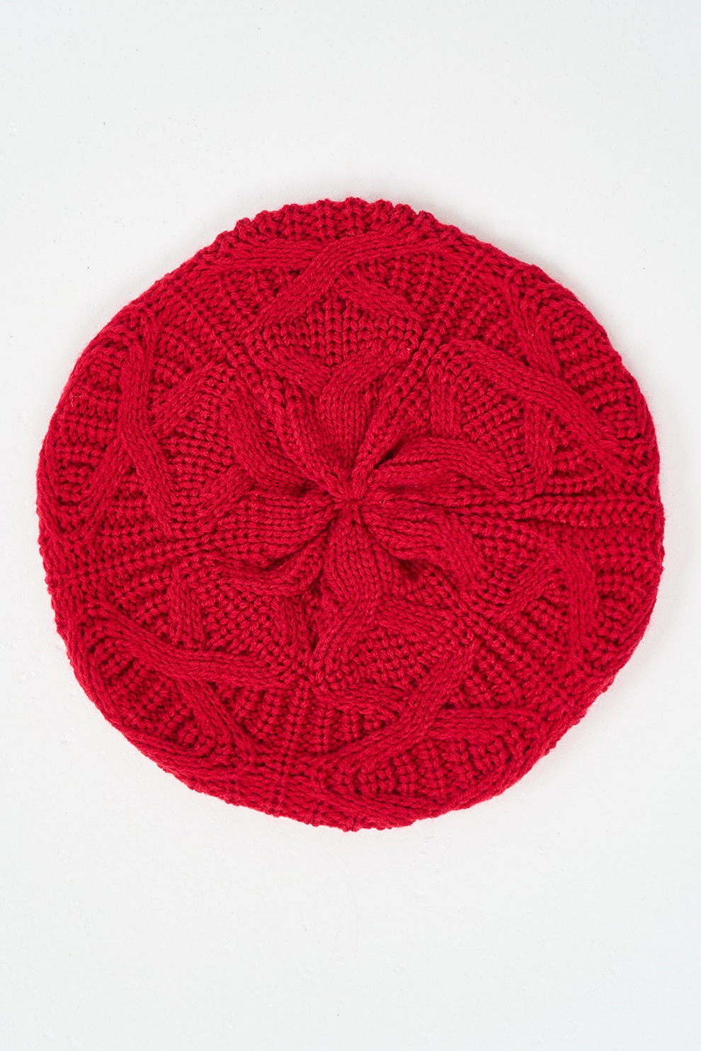 KVL by KENVELO, Bareta cu torsade, Rosu - eMAG.ro