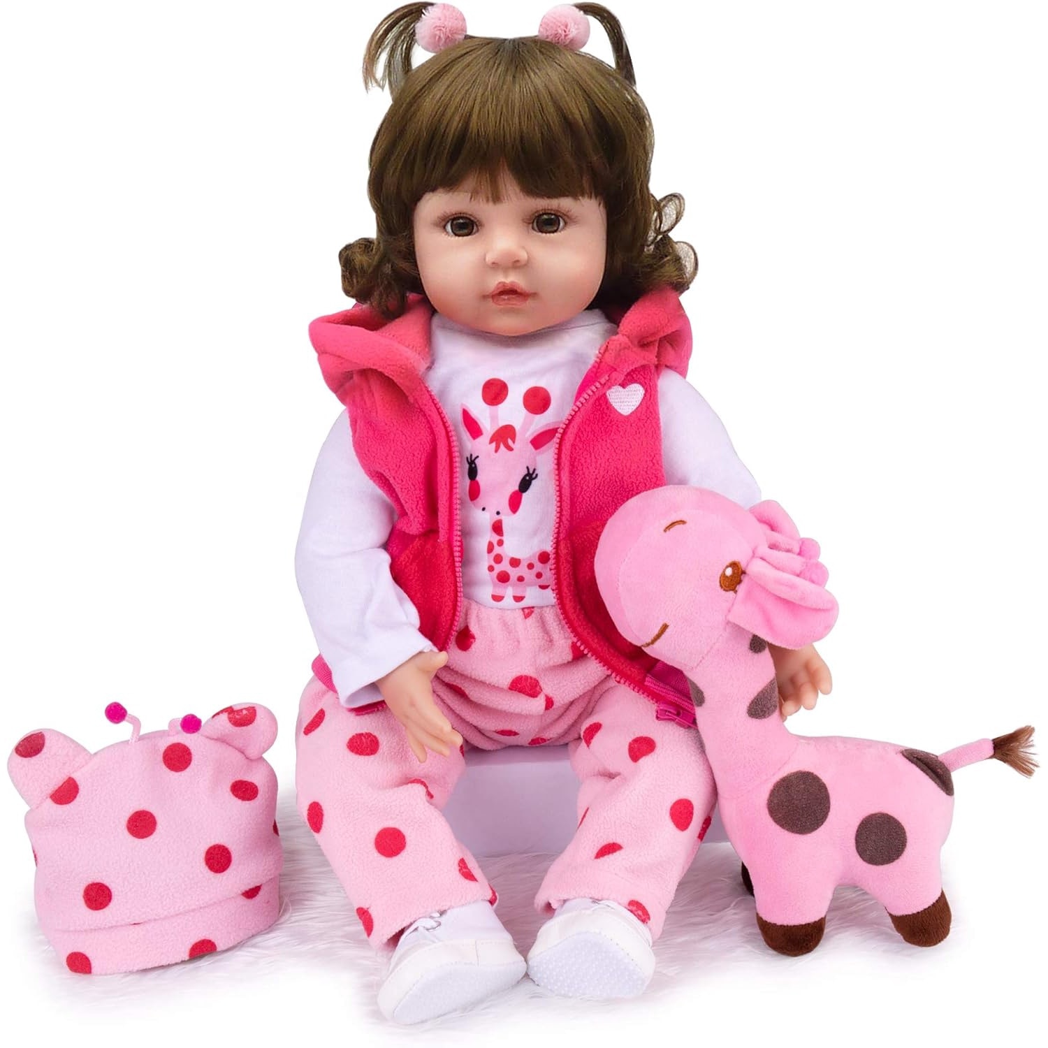 Papusa Bebelus pentru Copii, Puepoul, Inaltime 48cm, cu Cap, Maini si ...