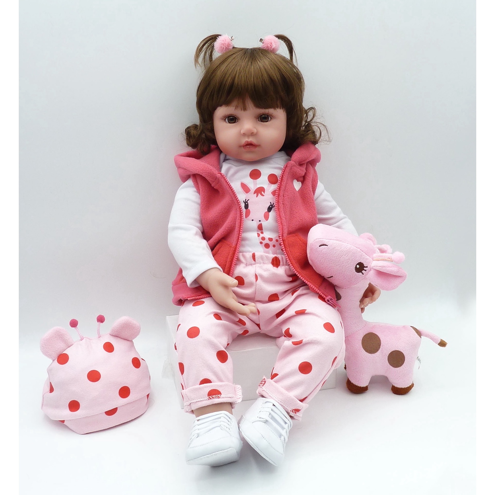 Papusa Bebelus pentru Copii, Puepoul, Inaltime 48cm, cu Cap, Maini si ...