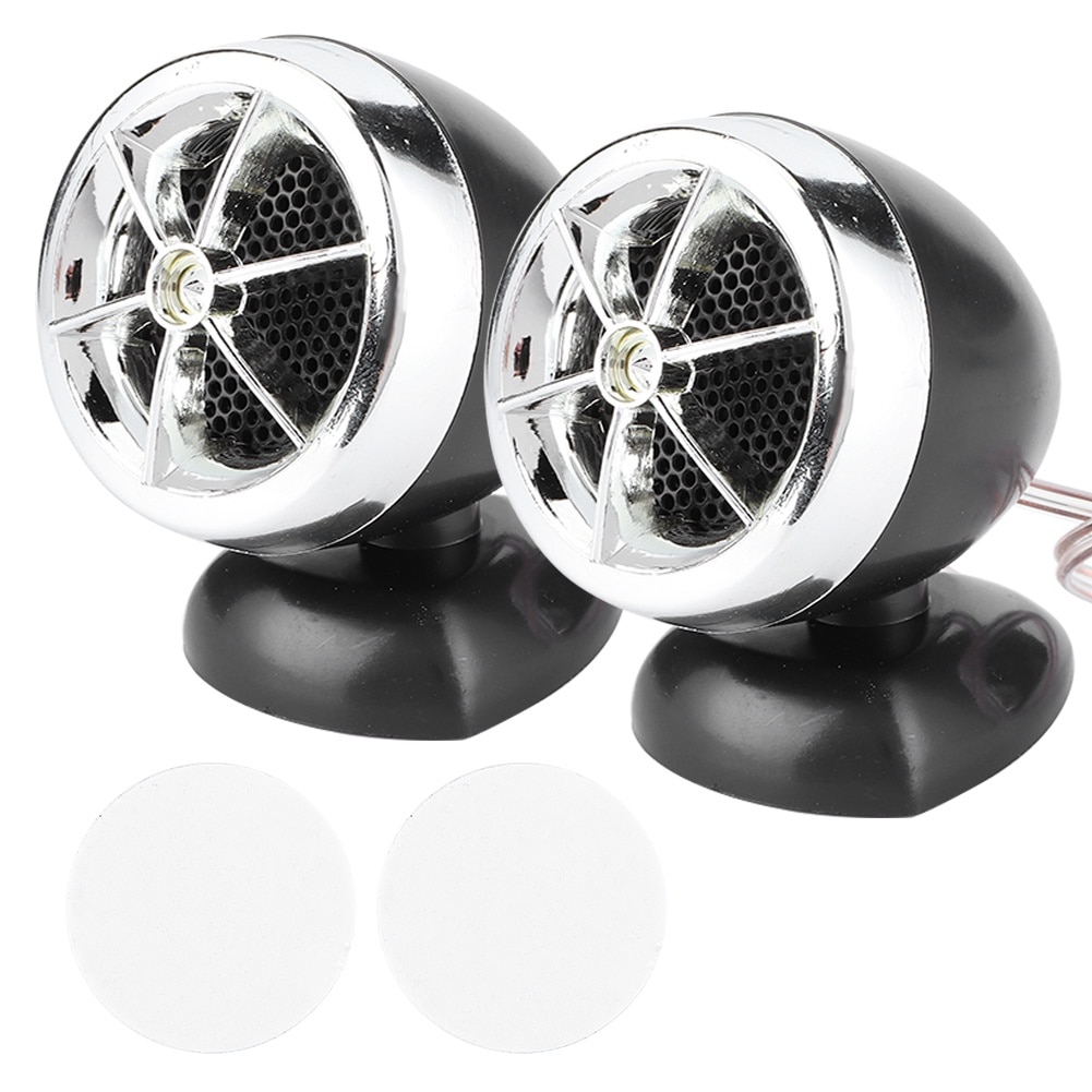 Tweeter auto 1200W, 12V, argintiu, universal pentru sistem audio auto ...