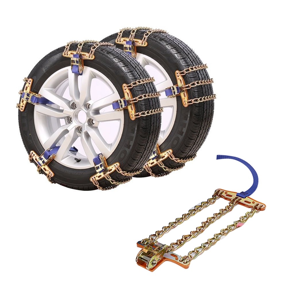 Lanturi de zapada pentru masini, 165-225mm, TPU, otel rezistent la ...