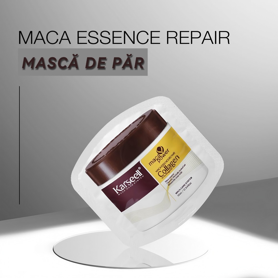 Masca de par Karseell set 24 plicuri pentru calatorie, tratament ...