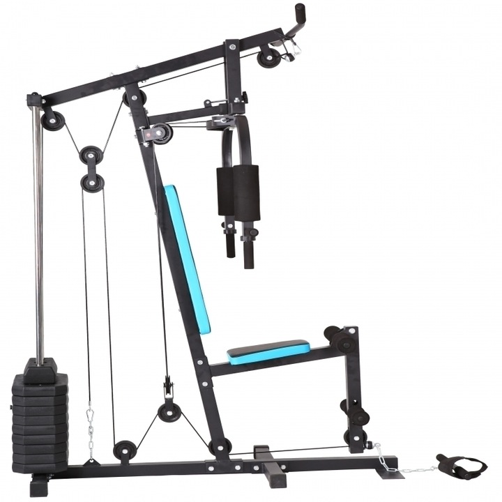 Aparat multifunctional FitTronic® Atletic 420, 45 kg incluse, greutate ...