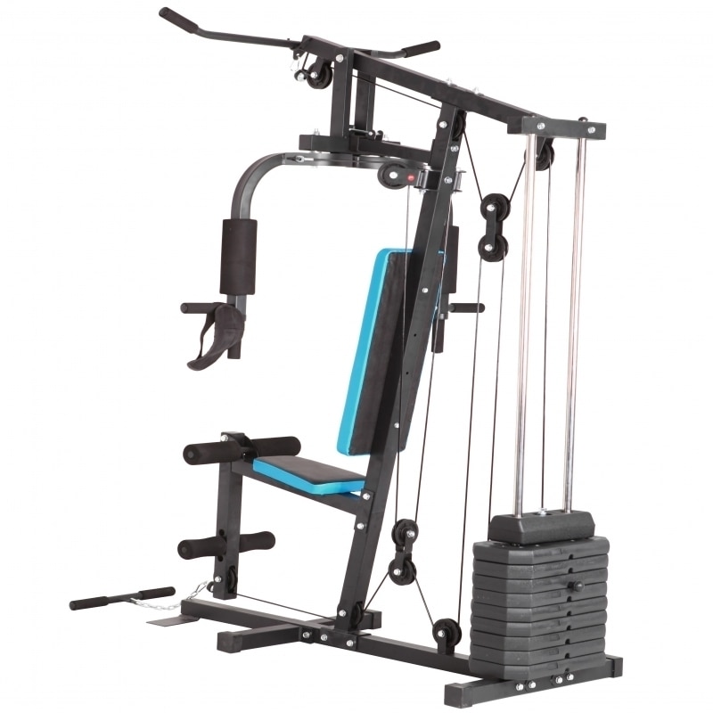 Aparat multifunctional FitTronic® Atletic 420, 45 kg incluse, greutate ...