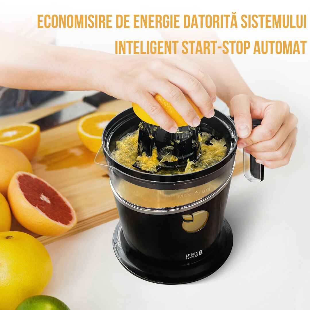 Storcator electric de fructe si legume LEBENLANG, Tehnologie START-STOP ...