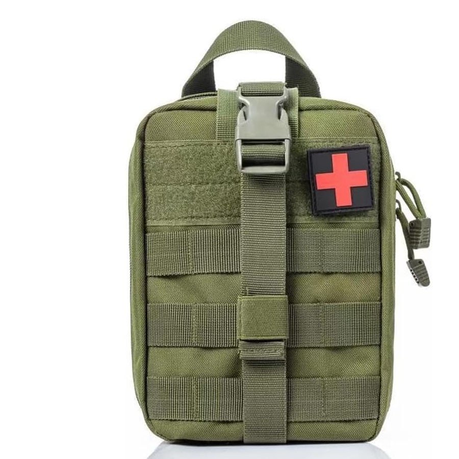 Geanta prim ajutor, Trusa sanitara Molle, 20.5x15x10cm, Capacitate mare ...