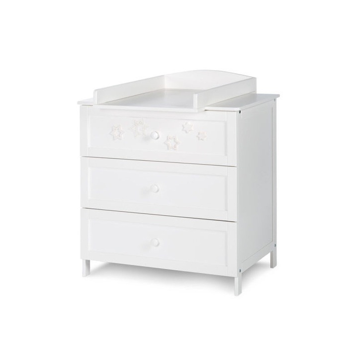 Скрин с маса за повиване Klups Radek VII Бял - eMAG.bg