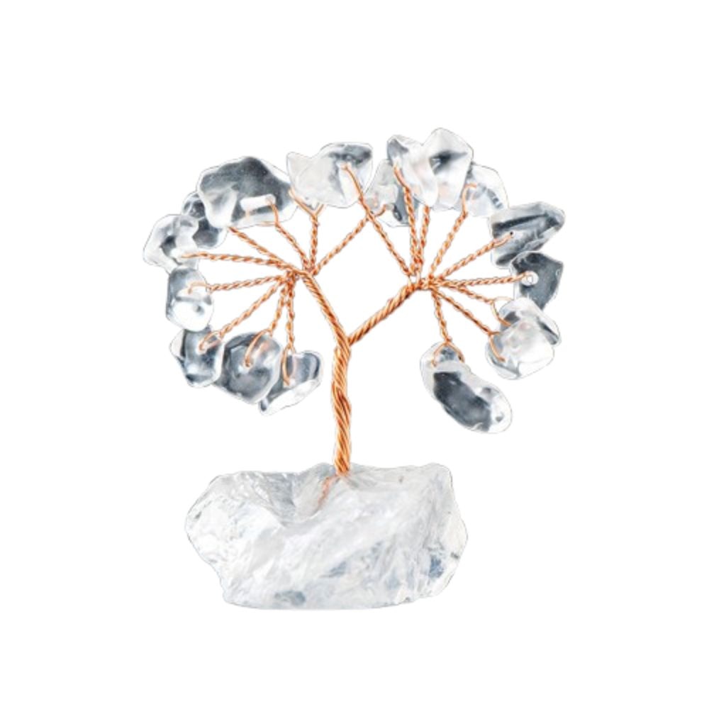 Copac din cristale, decorativ, 5.5-7 cm, fire de cupru - eMAG.ro